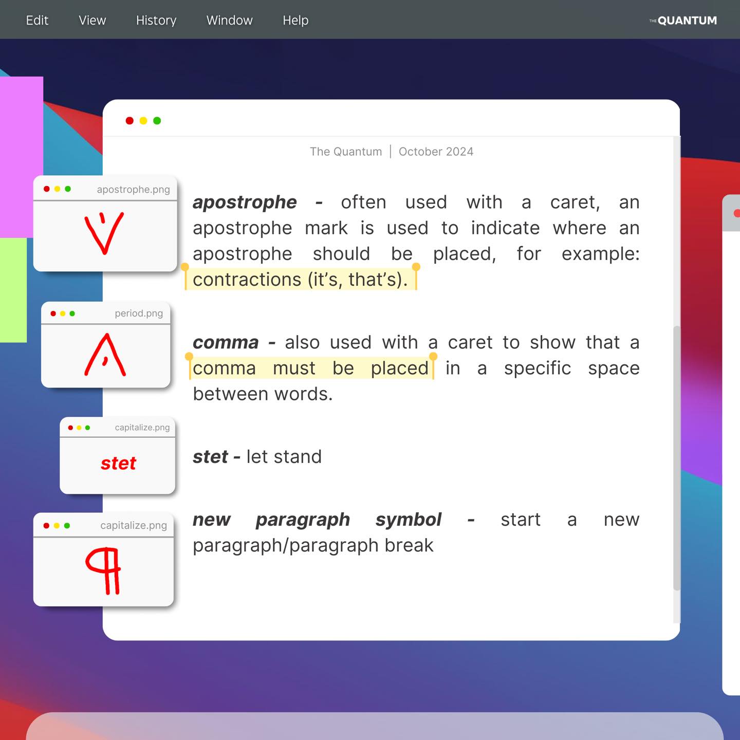 Stet? Transpose? Ever wondered what these symbols tell you? - Pasay ...