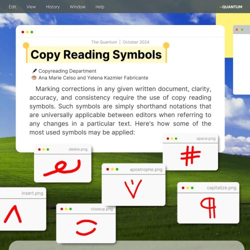 Stet? Transpose? Ever wondered what these symbols tell you? - Pasay ...